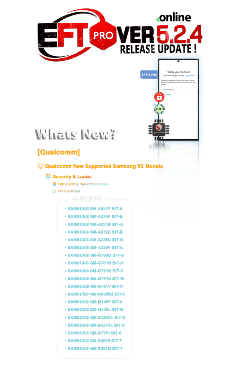 EFT Pro Dongle V5.2.9 Update – New Qualcomm and MTK Features | Easy Firmware Official Update