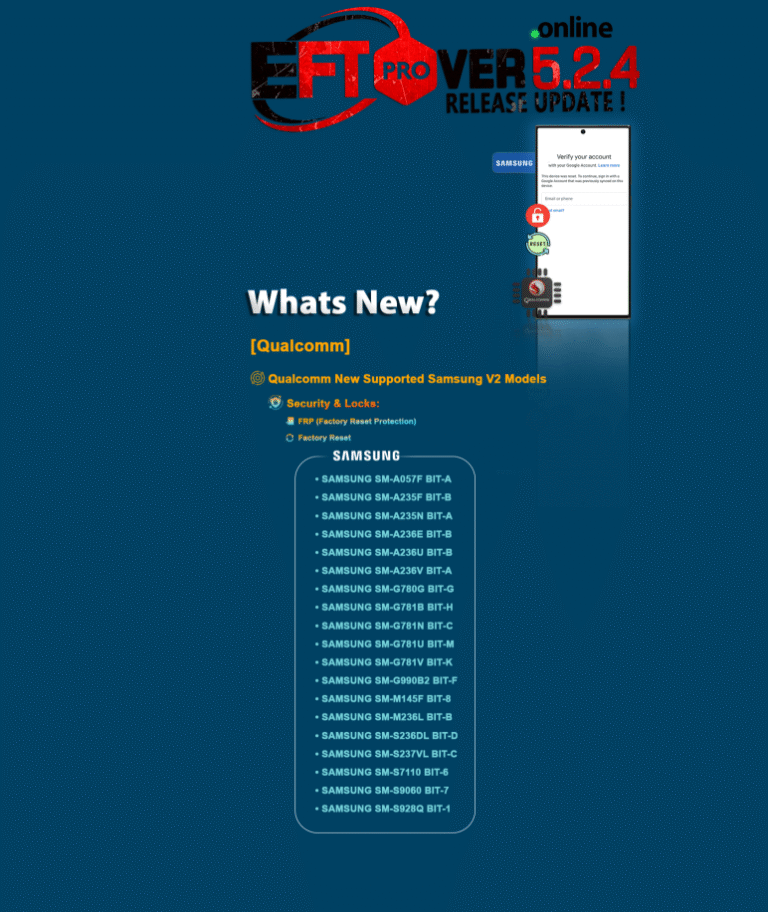 EFT Pro Dongle Update V5.2.4 Build 001 Released – New Qualcomm Samsung ...