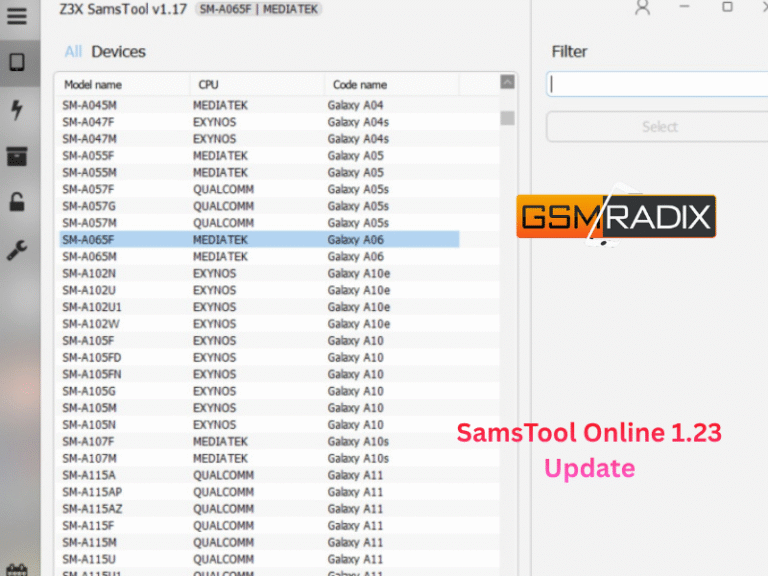 SamsTool Online 1.22 Released – New EDL Loaders & Bug Fixes