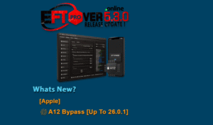 EFT Pro Dongle V5.3.0 Update – Apple A12 Bypass up to iOS 26.0.1 ...